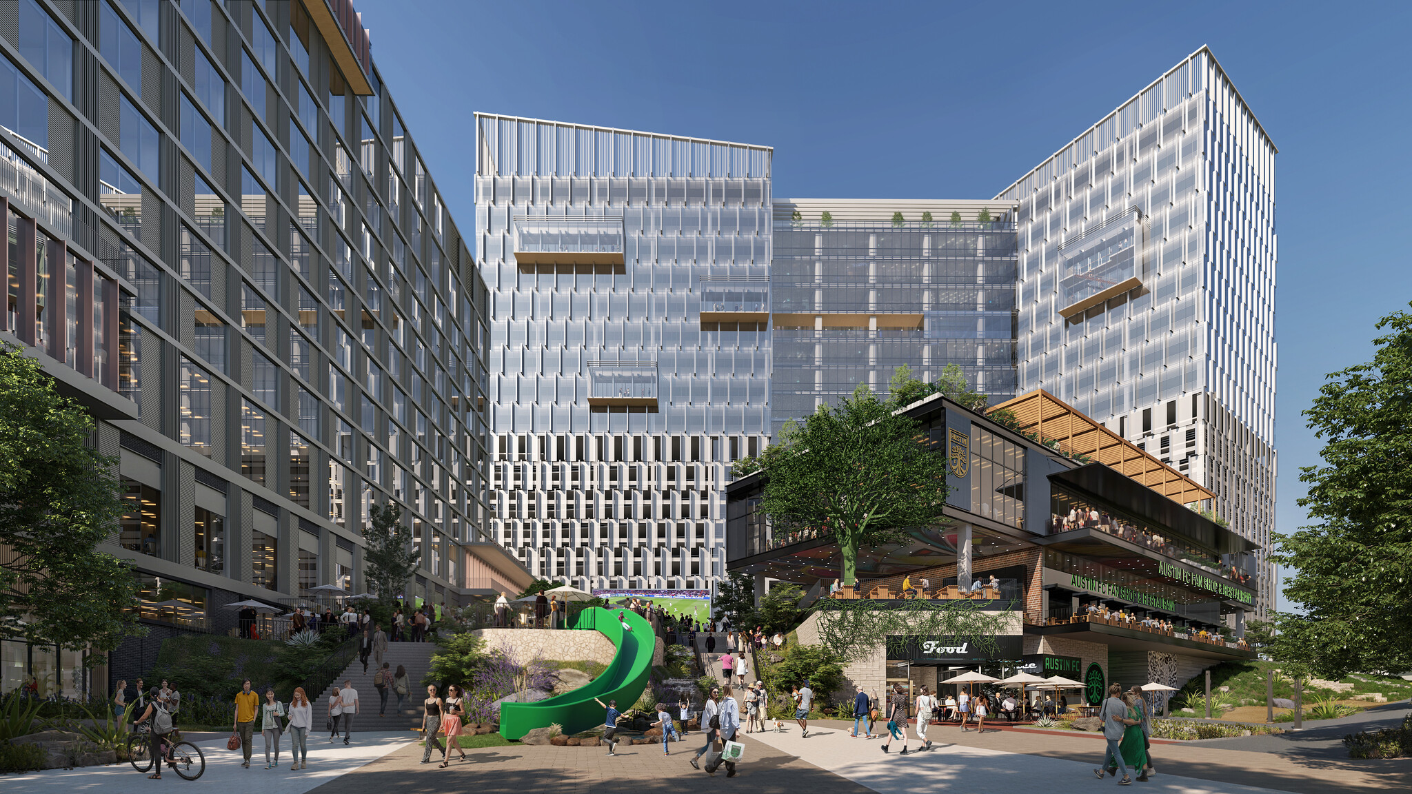 Meet Verde Square, Giving Austin’s Soccer Stadium a Brand New Skyline ...