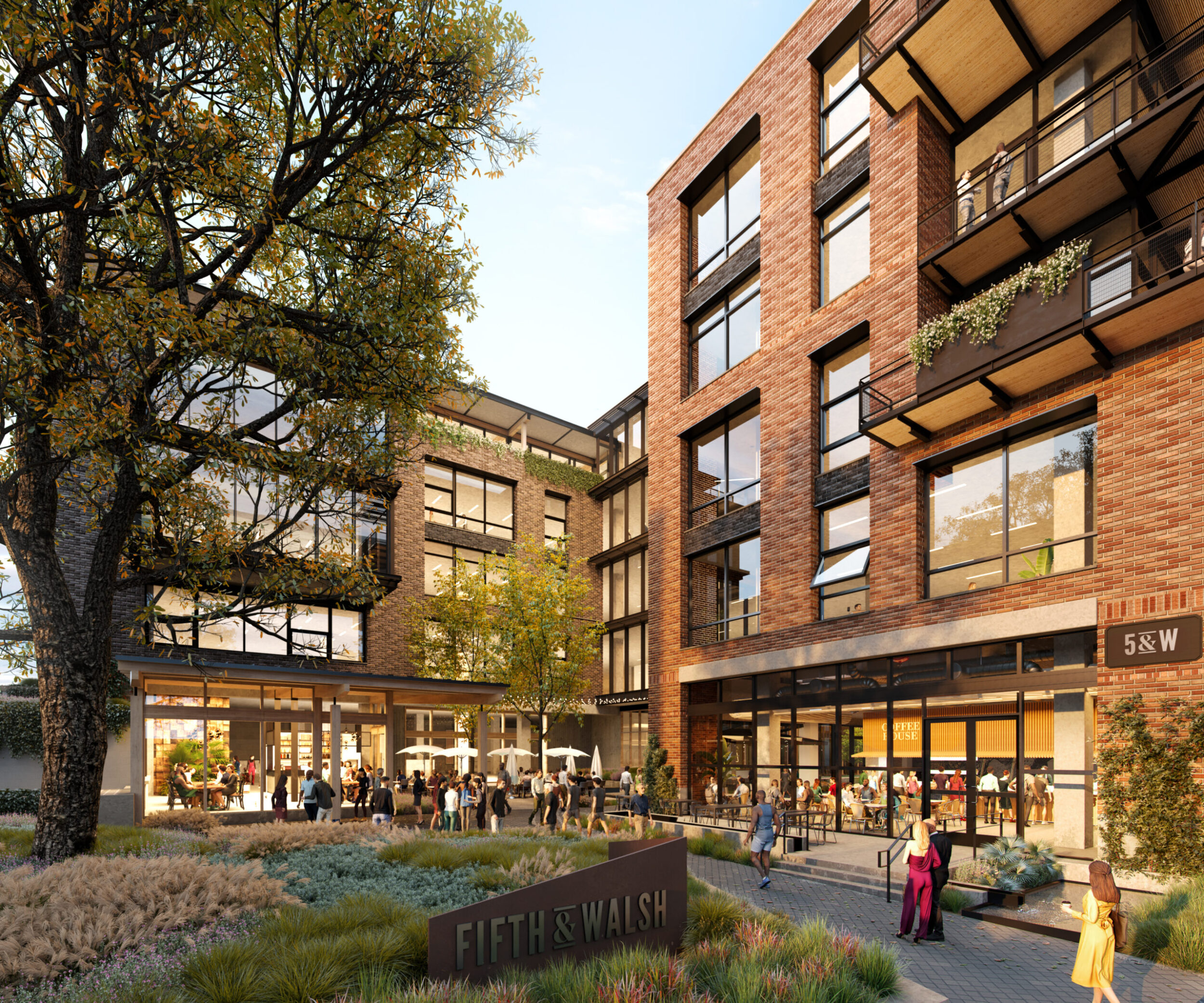 Here’s a First Look at the Fifth & Walsh Offices, Rising West of ...