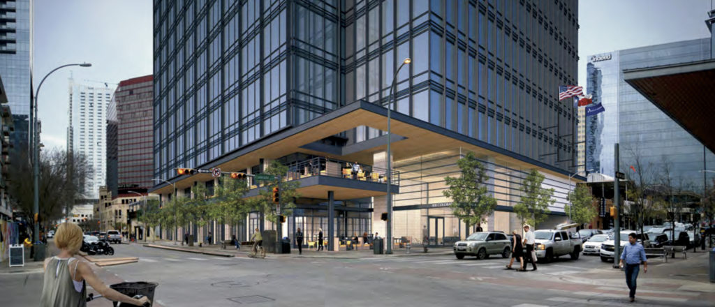 Here’s Our First Look at the Redesigned 300 Colorado Office Tower – TOWERS