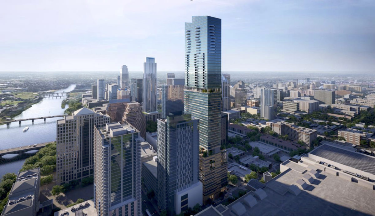 65-Floor Condo and Hotel Tower Headed for Second and Trinity – TOWERS