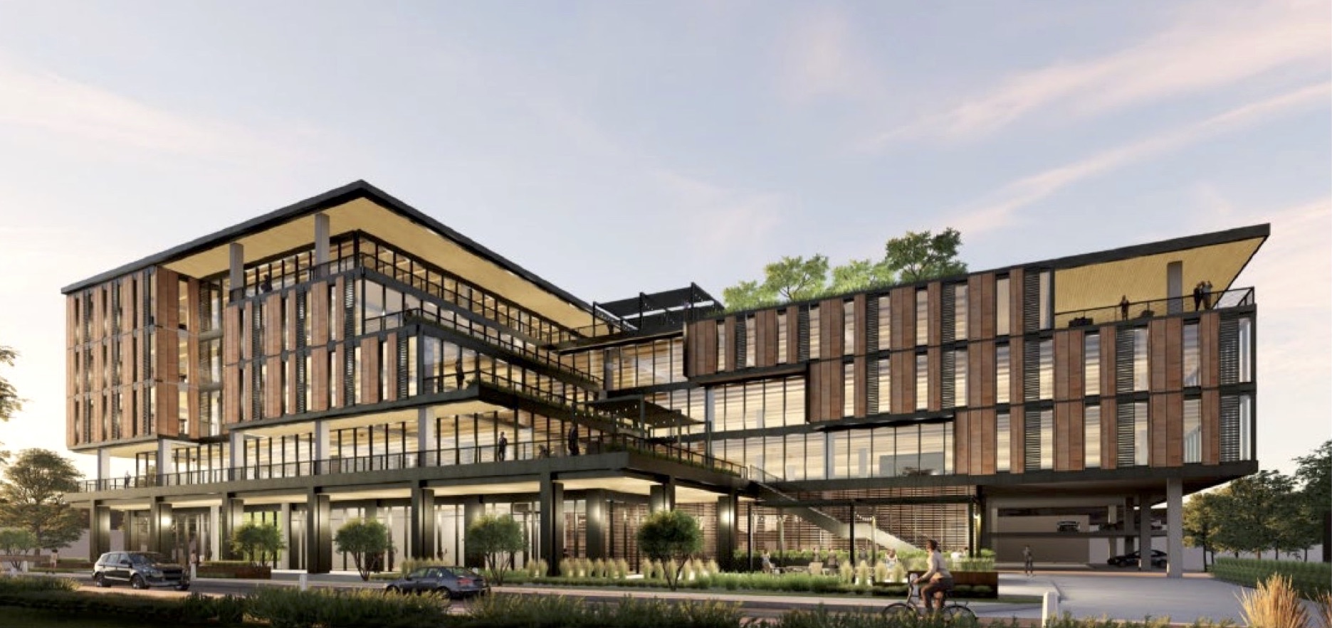 East Austin Creative Office Plan Looks for a Little Extra Height in ...