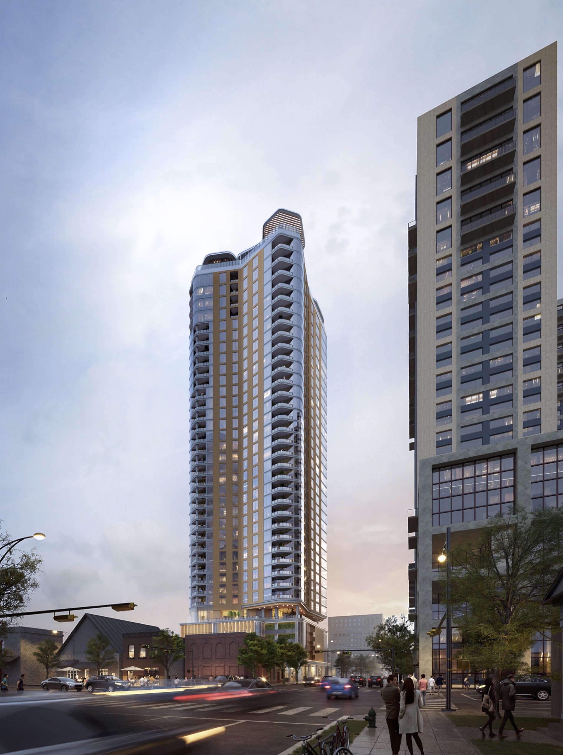 Here’s Our First Look at the Apartment Tower Headed for Fifth and Red ...