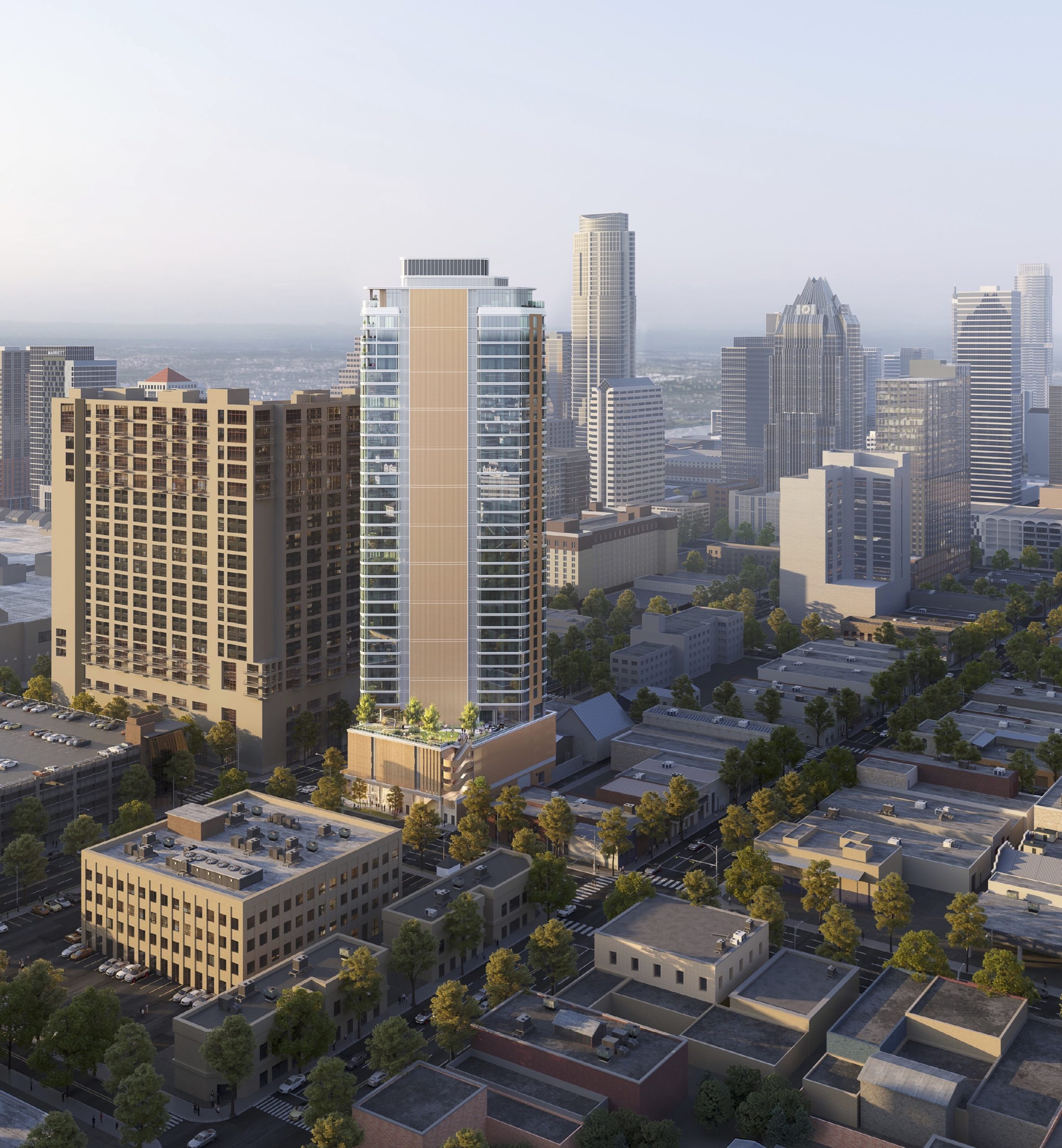 Here’s Our First Look at the Apartment Tower Headed for Fifth and Red ...