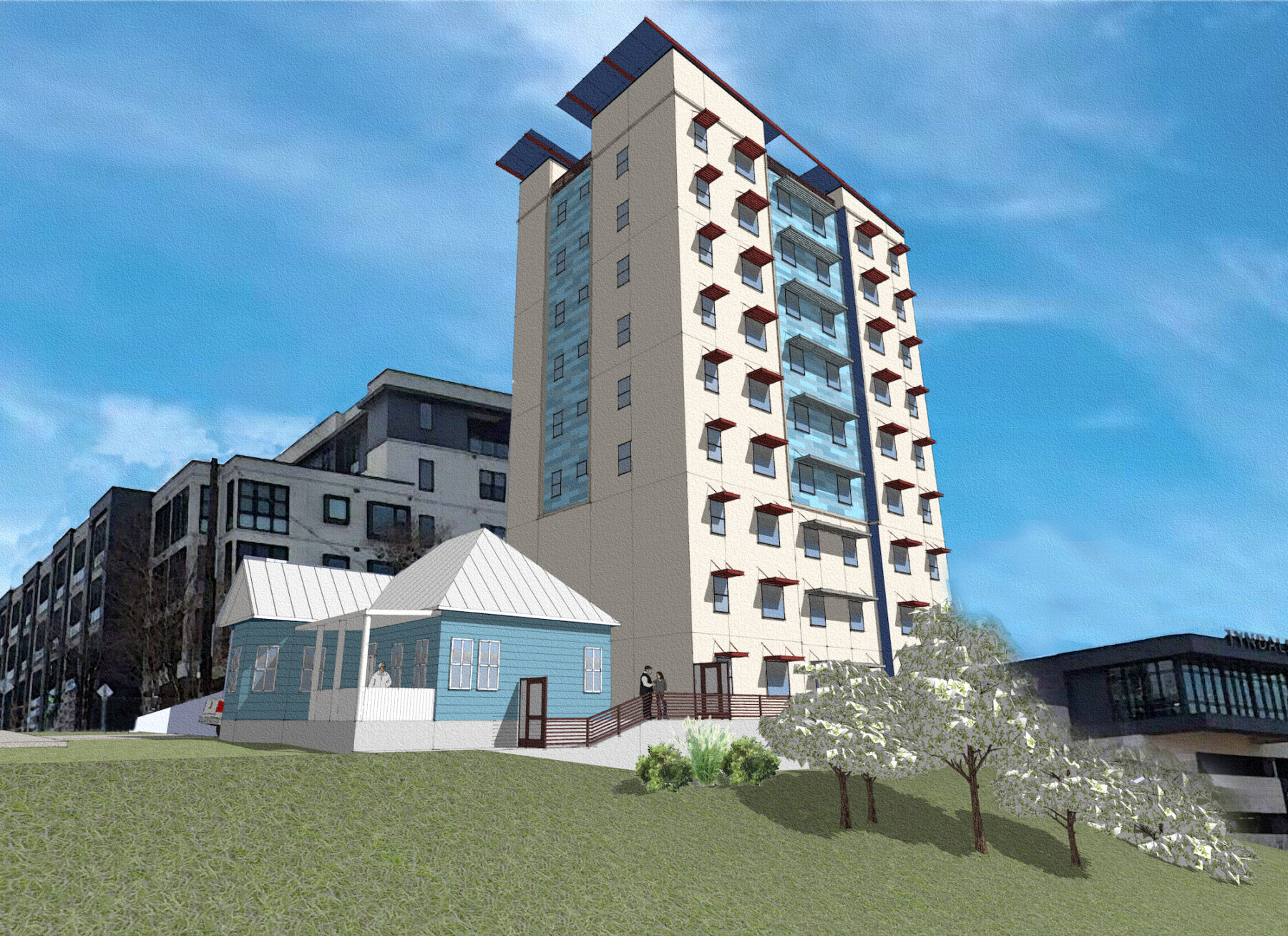 Austin’s Weirdest Tower Is Officially Under Construction at La Vista de ...