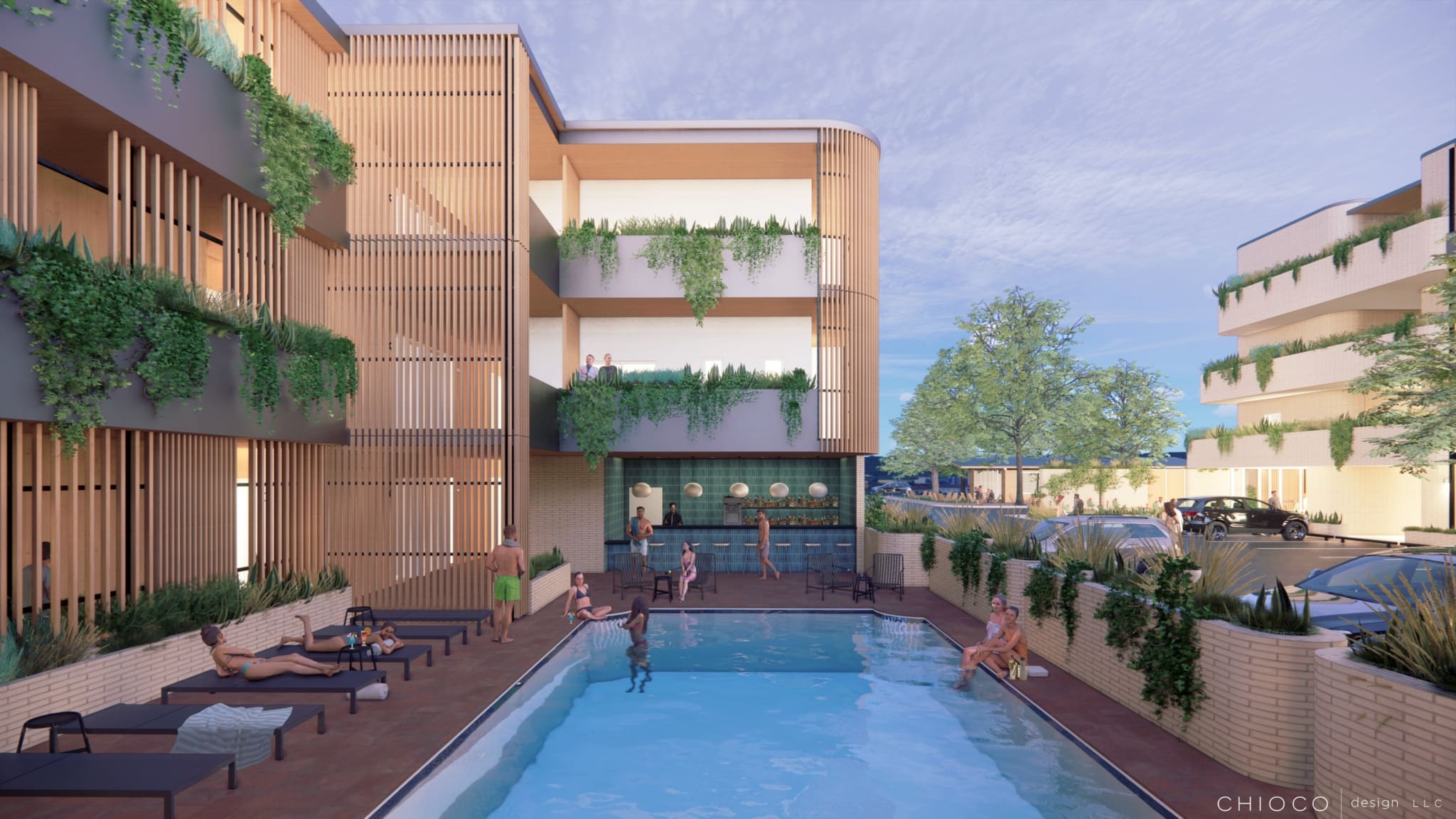 A 1970s Apartment Building Becomes a Boutique Hotel on South Lamar – TOWERS