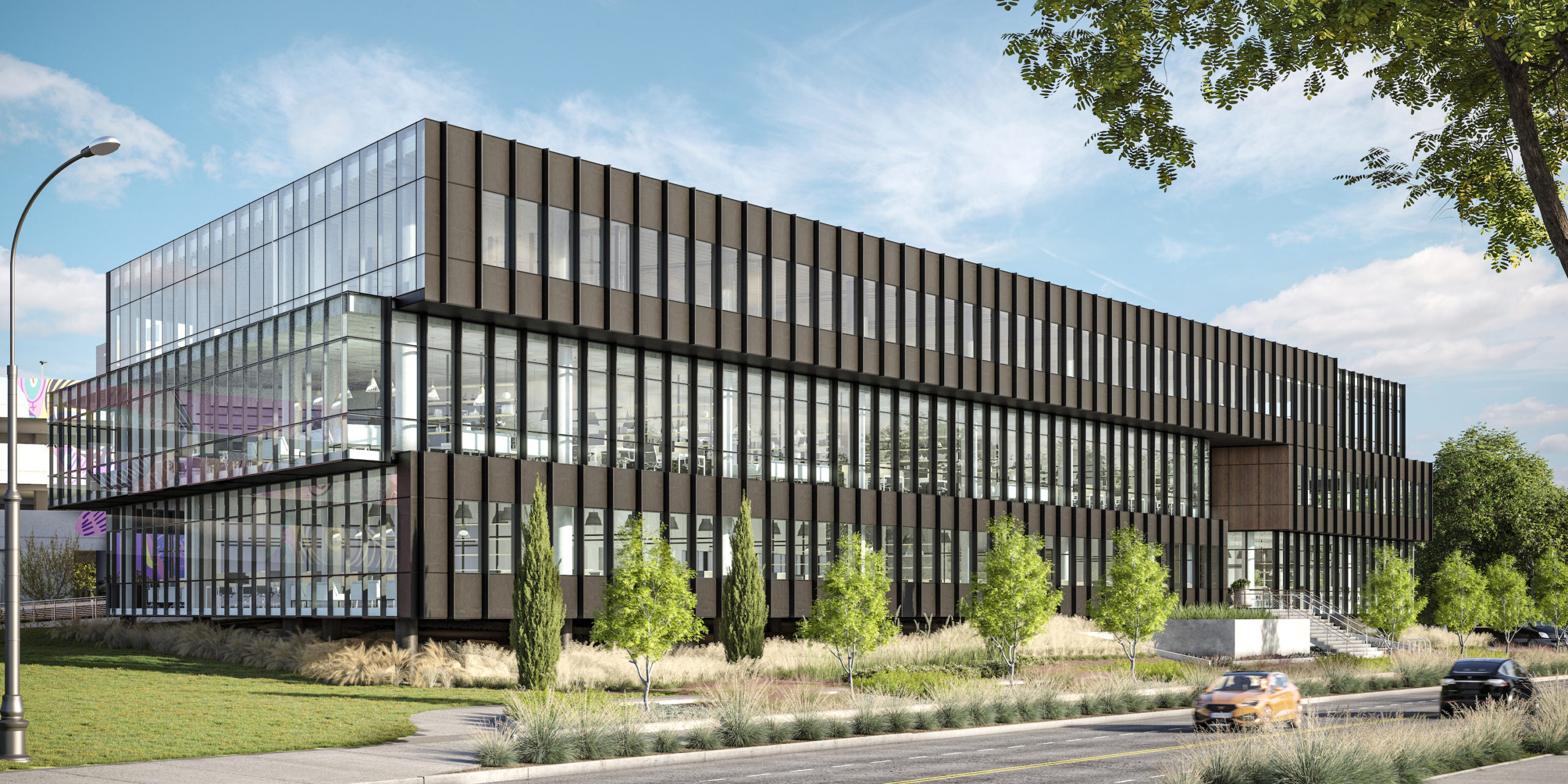 Inside Victory Plaza, a Modernist Office for the Modern Austin on ...