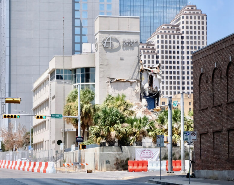 Demolition Underway at Avenue Lofts – TOWERS