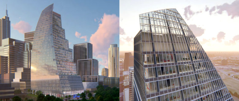 Block 185, Austin’s New ‘Google Tower,’ Officially Topped Out Downtown ...