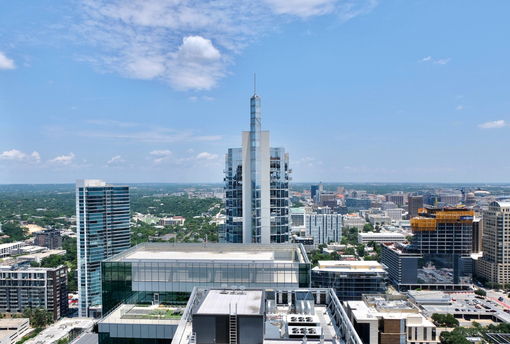 Block 185, Austin’s New ‘Google Tower,’ Officially Topped Out Downtown ...