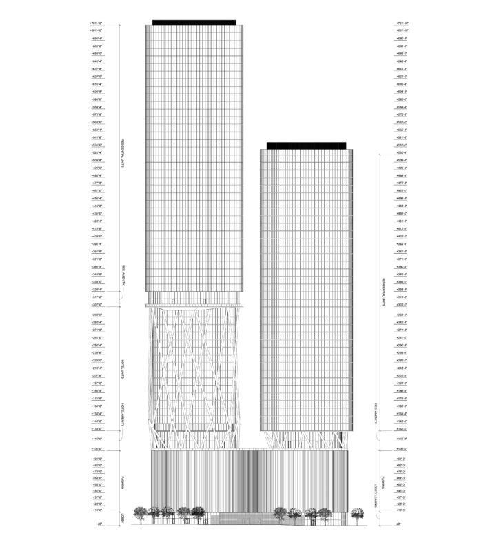 Here’s Our First Look at the Two Towers Headed for Block 32 in Downtown ...