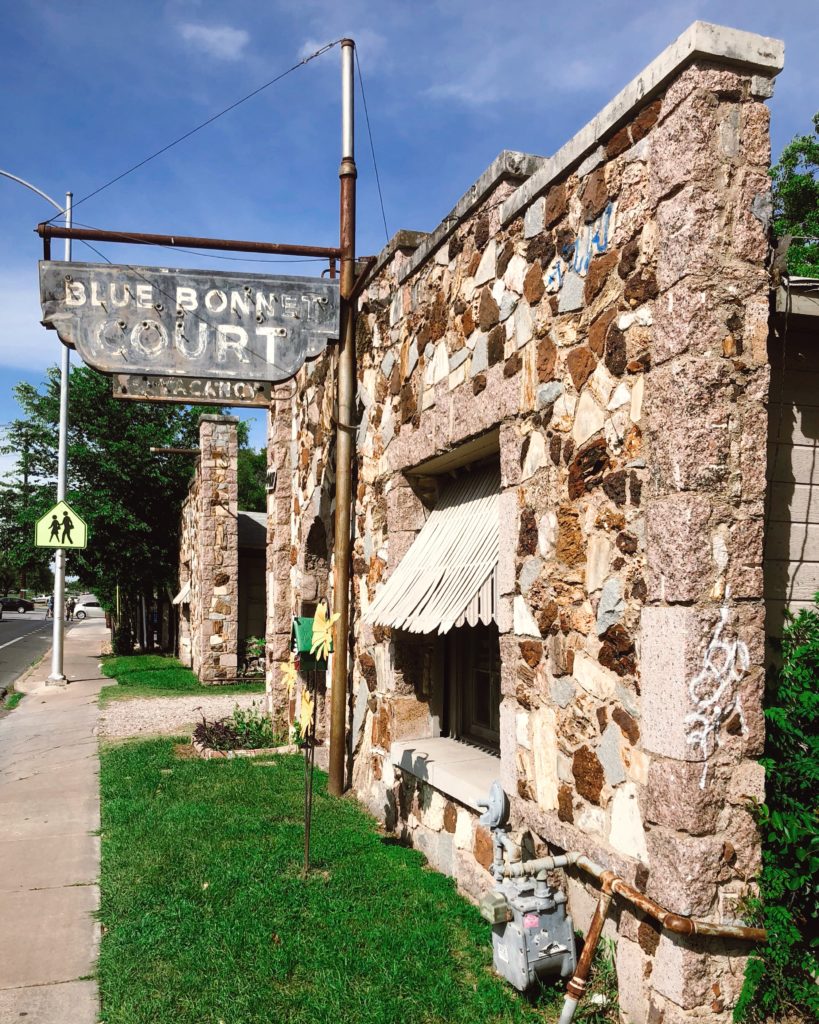 Austin Curiosities: Hyde Park’s Historic Blue Bonnet Court – TOWERS