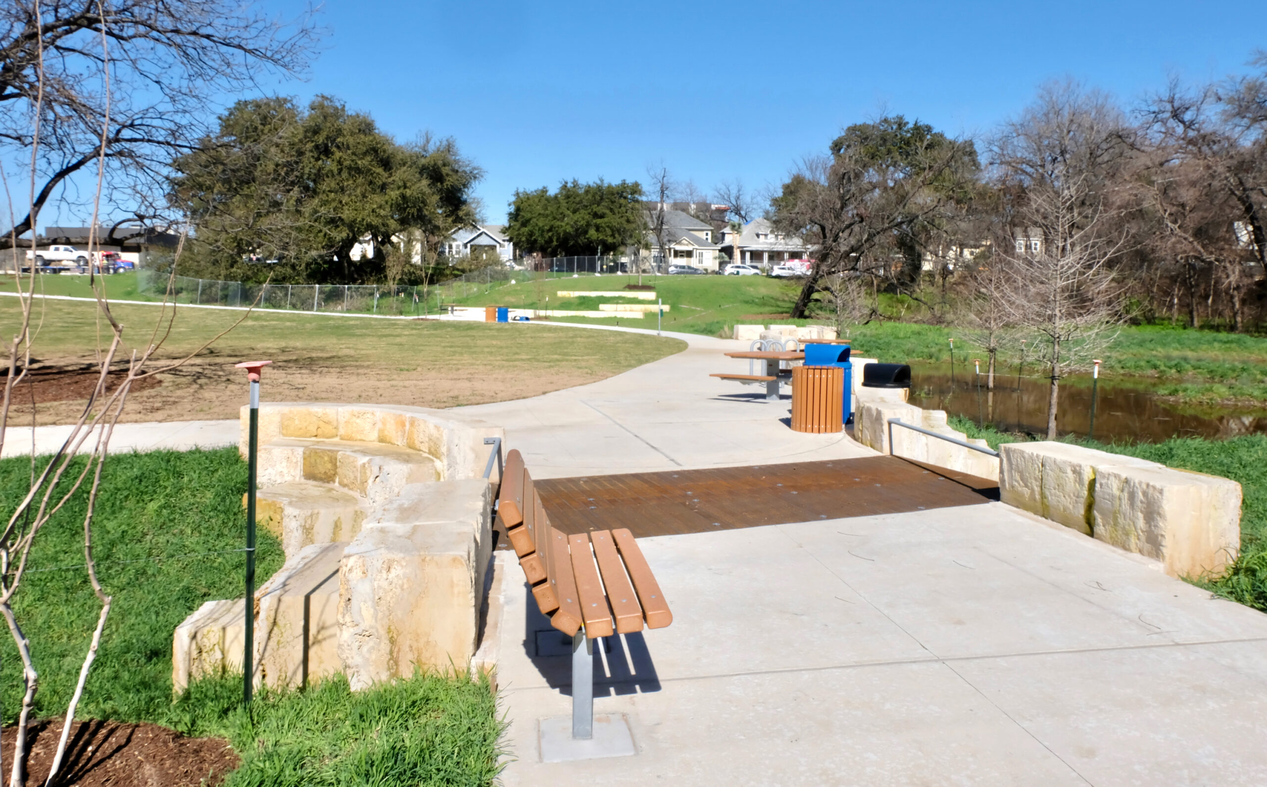 Sticking a Camera Over the Fence at Duncan Park in Downtown Austin – TOWERS