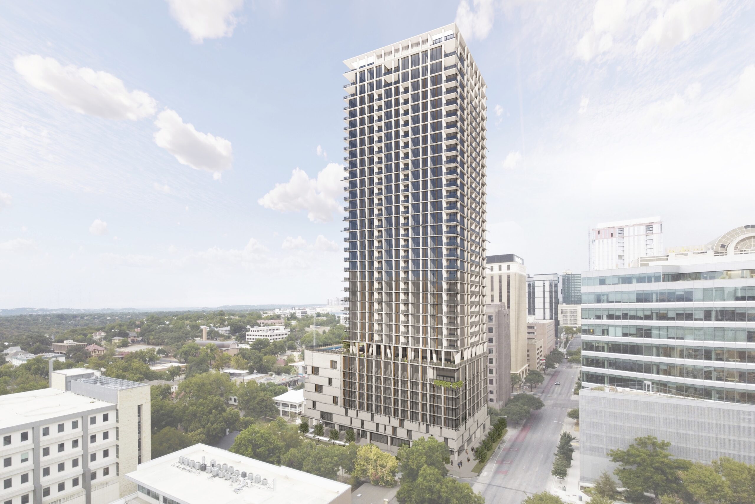 35-Story Downtown Austin Condo Tower Planned at 14th and Guadalupe – TOWERS