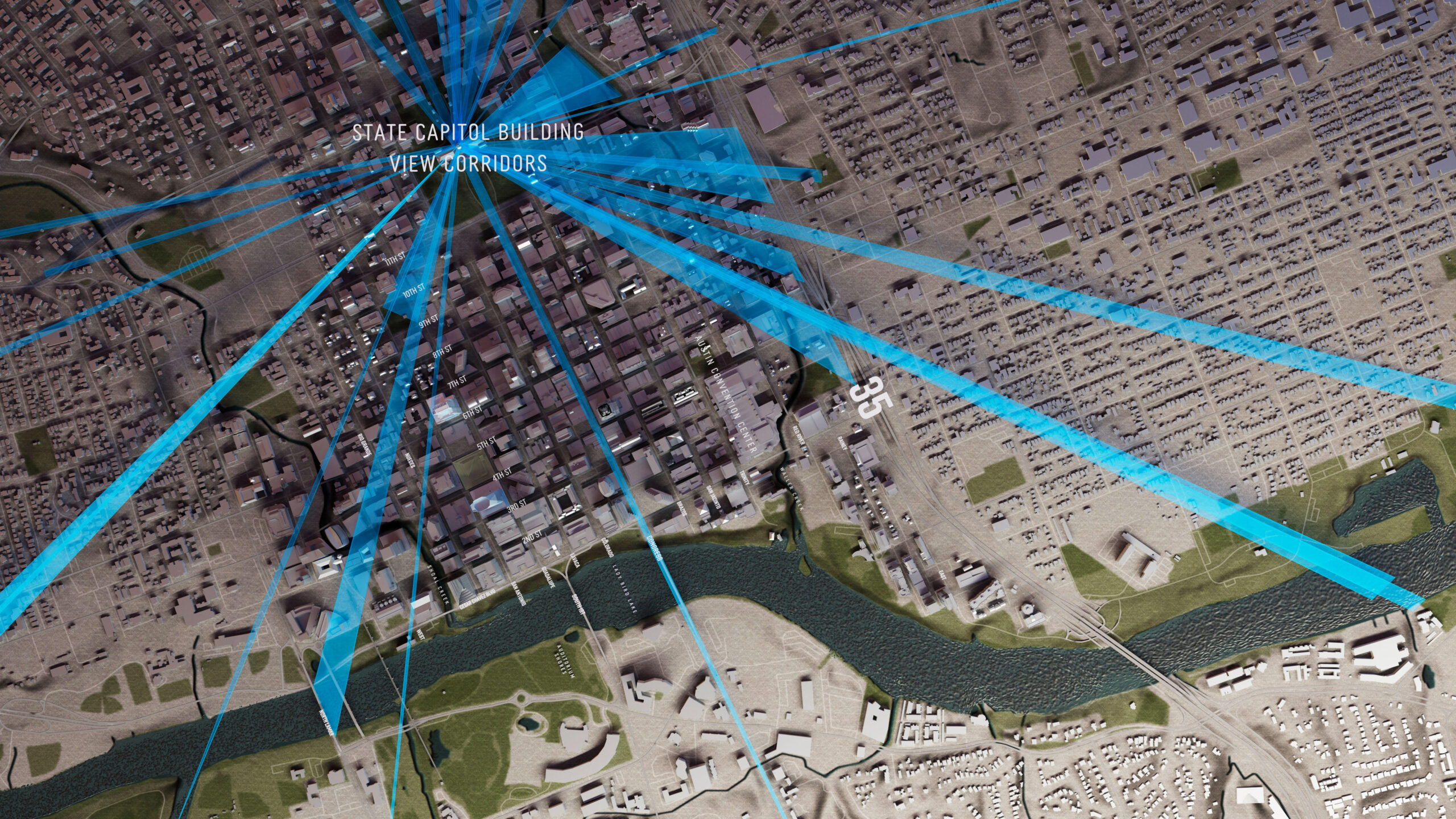 See Downtown Austin’s Capitol View Corridors in Eye-Popping 3D – TOWERS