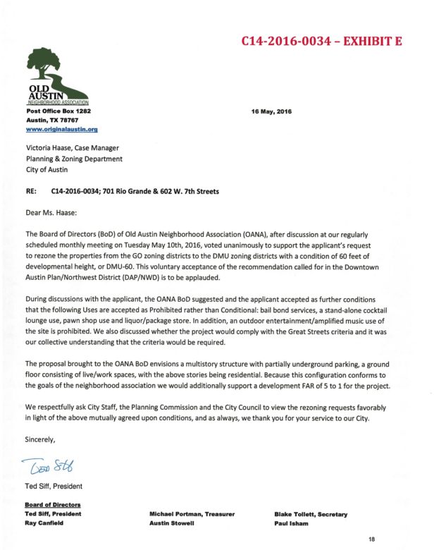 701 Rio Office Project Keeping It Low-Rise in Downtown Austin’s West ...