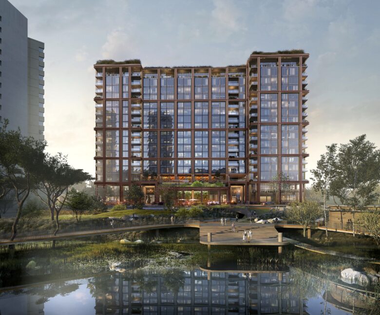One Lady Bird Lake Office Tower Project Redesigned for Residential Use ...