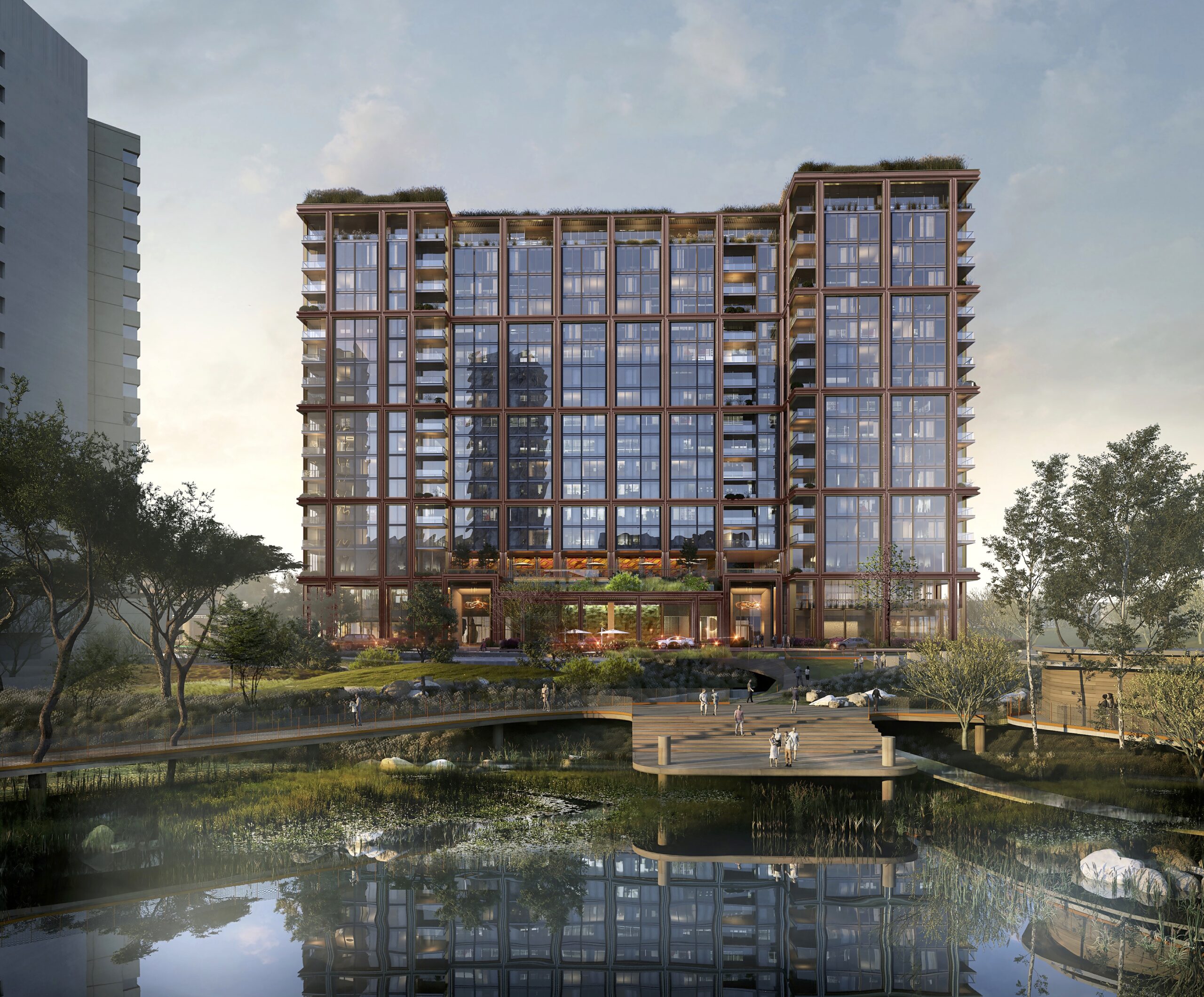 One Lady Bird Lake Office Tower Project Redesigned for Residential Use ...