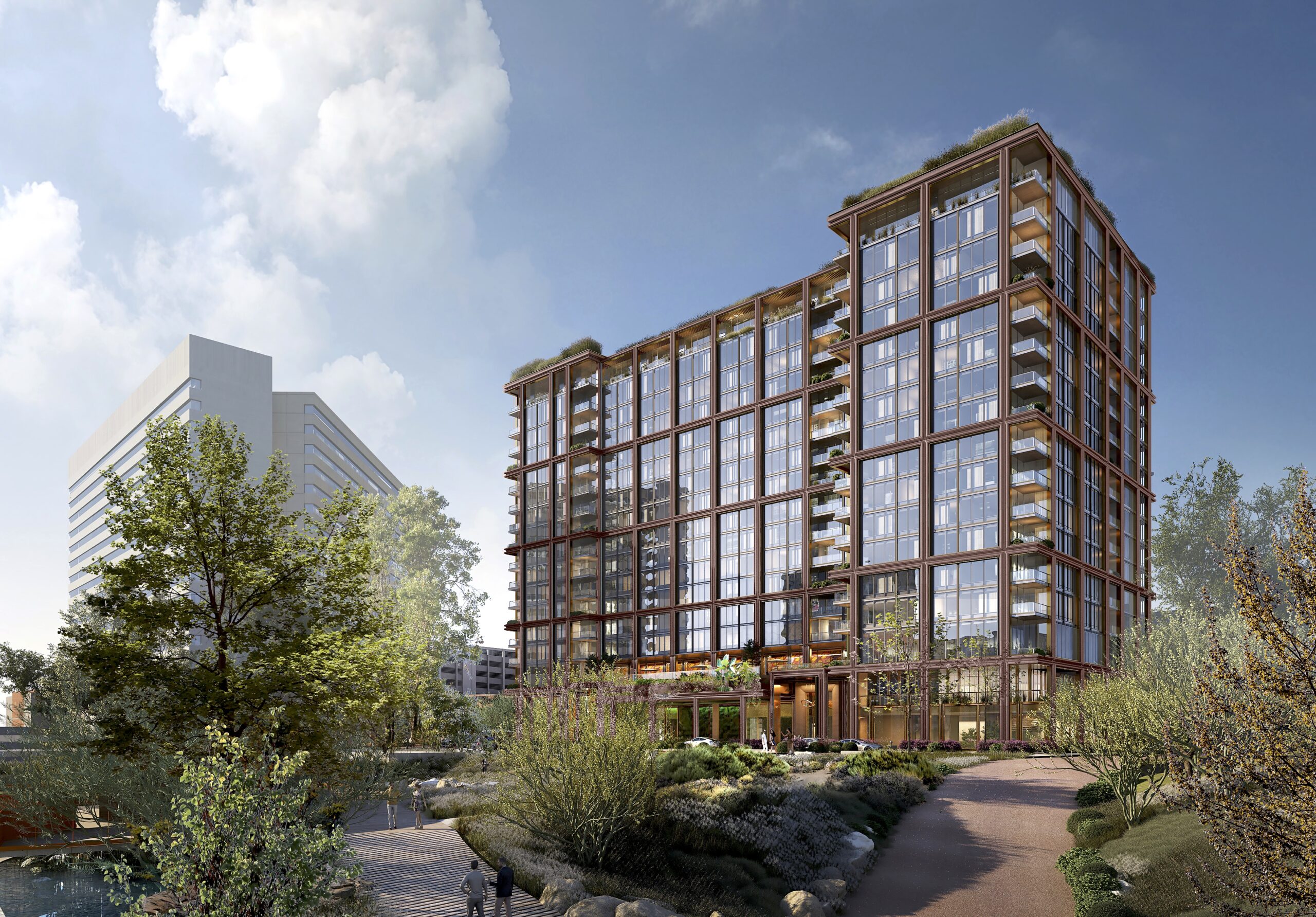 One Lady Bird Lake Office Tower Project Redesigned for Residential Use ...