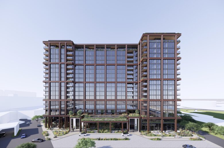 One Lady Bird Lake Office Tower Project Redesigned for Residential Use ...