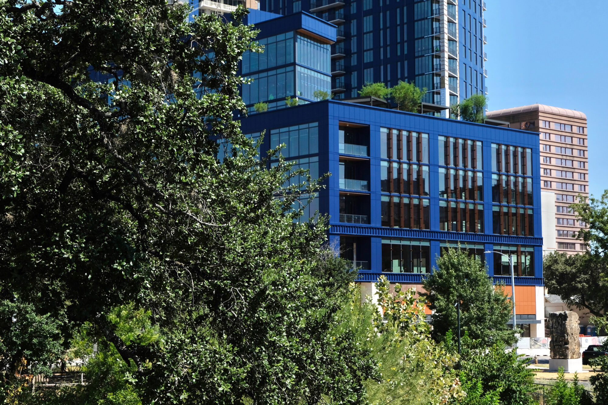 Gosh, That Building Sure Is Blue – TOWERS