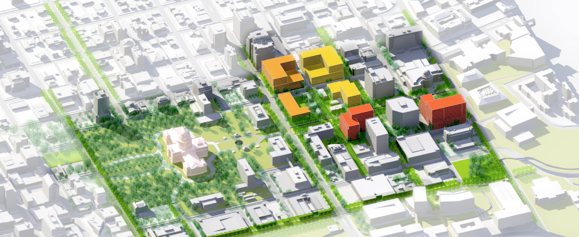 Downtown’s Eight-Block Transformation Kicks Off at Capitol Complex – TOWERS