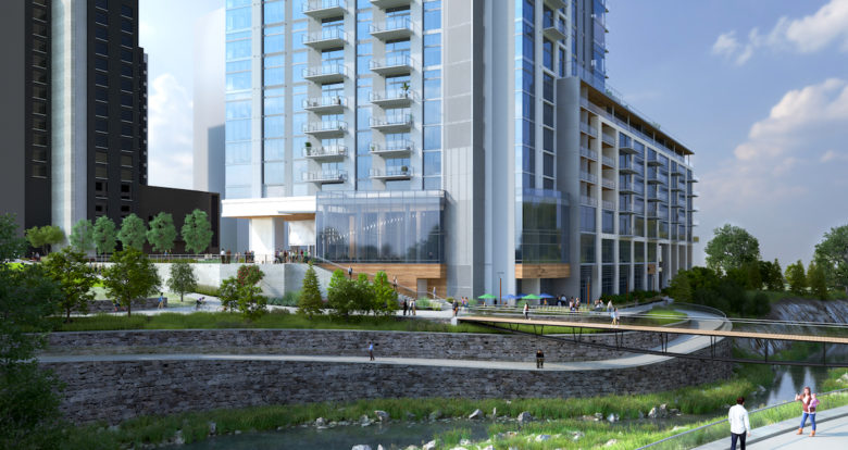 Here’s a Shiny New View of the Travis Apartment Tower Bound for Rainey ...