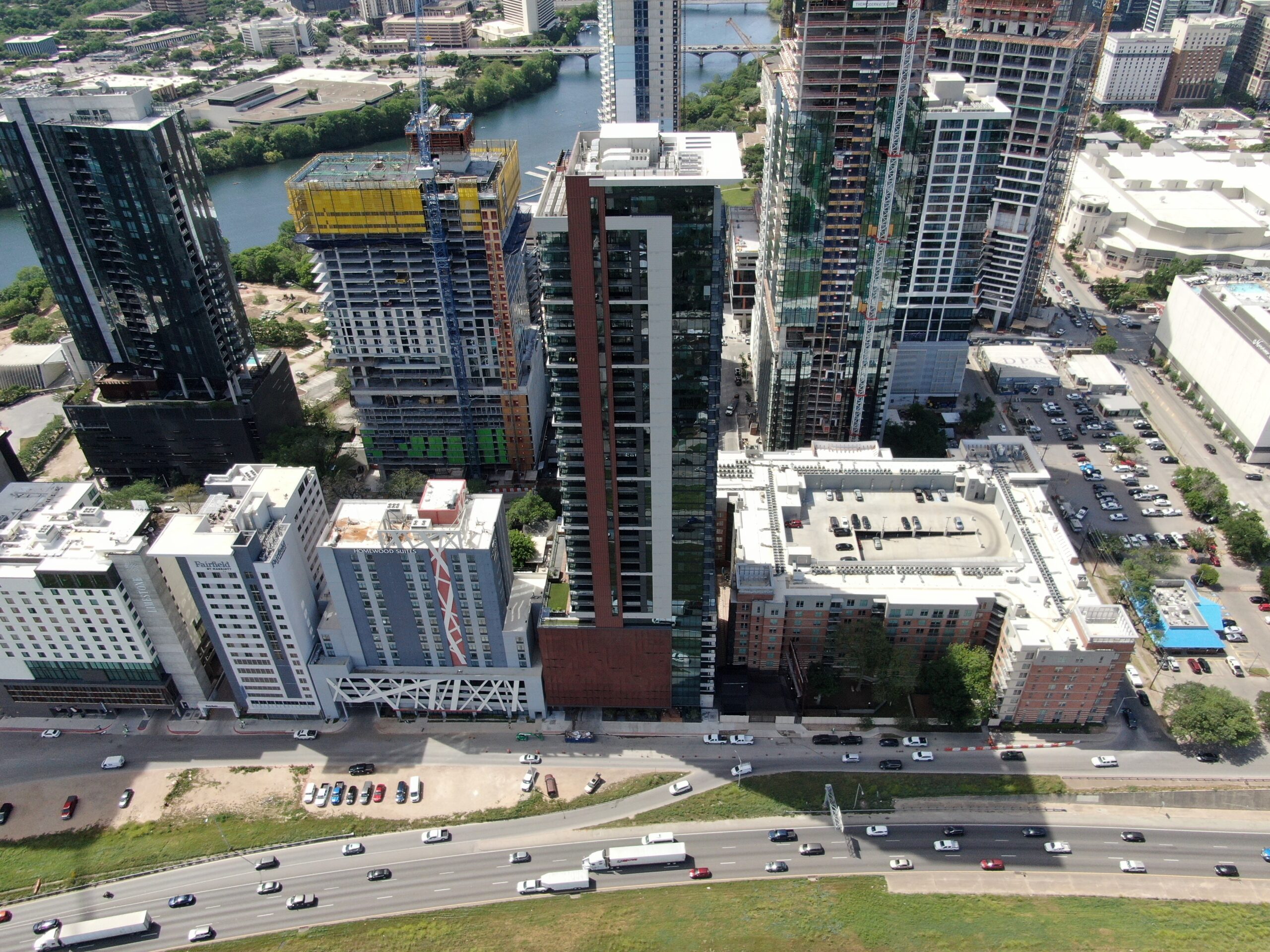 The Vesper Condo Tower Wraps Up in Downtown Austin’s Rainey Street ...