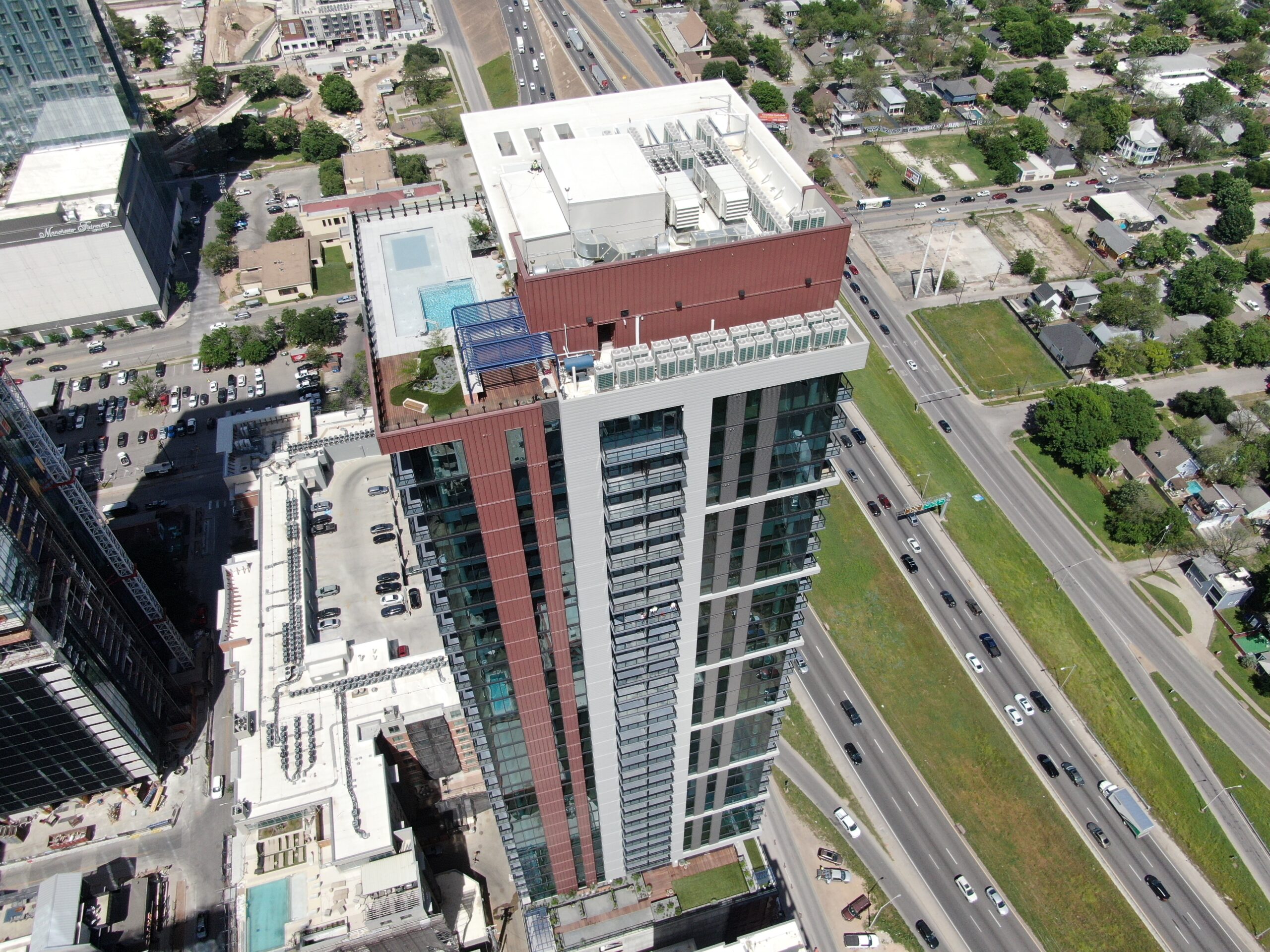 The Vesper Condo Tower Wraps Up in Downtown Austin’s Rainey Street ...